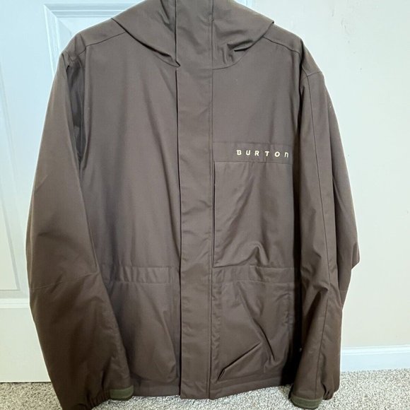 Burton | Jackets & Coats | Burton Dry Ride Jacket Mens Xs Dark Brown ...